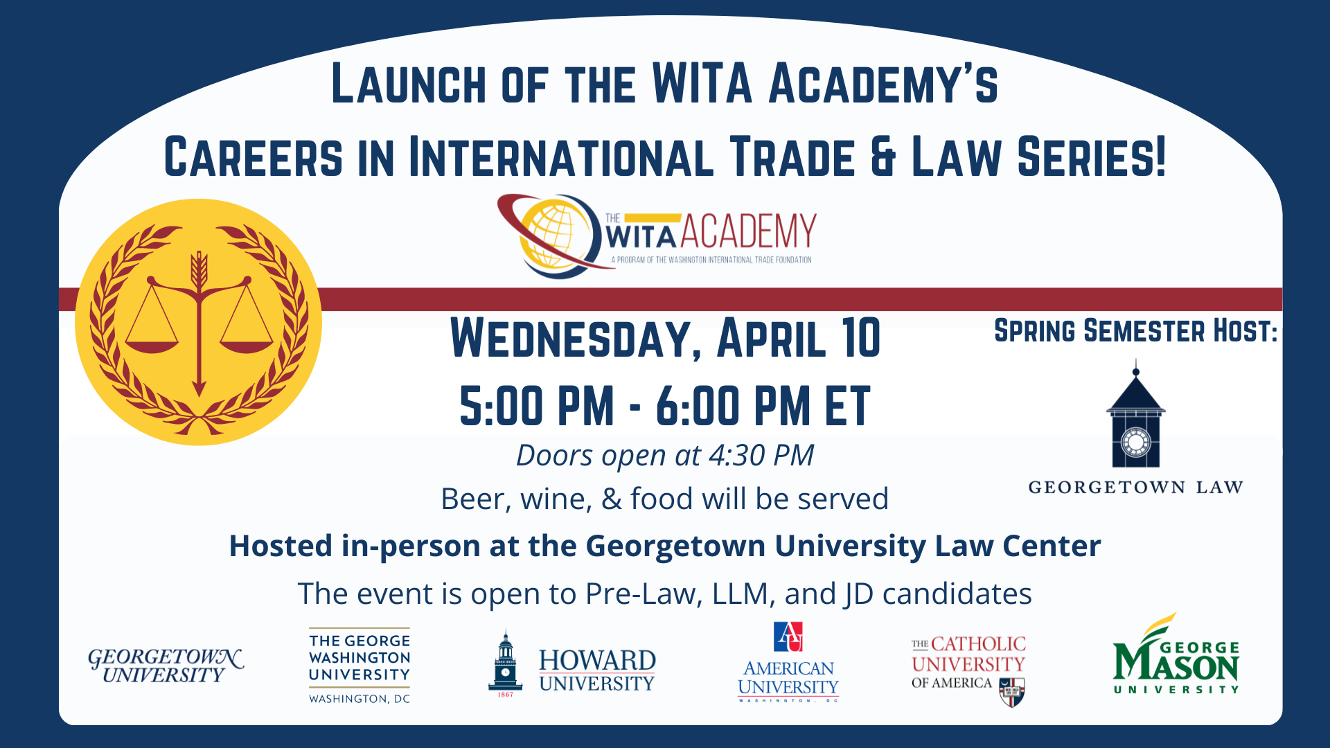 Launch of the WITA Academy's Careers in International Trade & Law ...