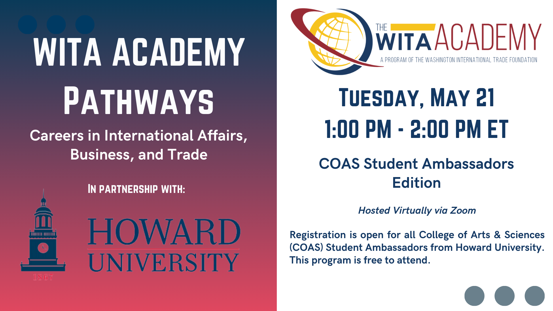 WITA Academy: Pathways To Opportunity – Howard University - WITA
