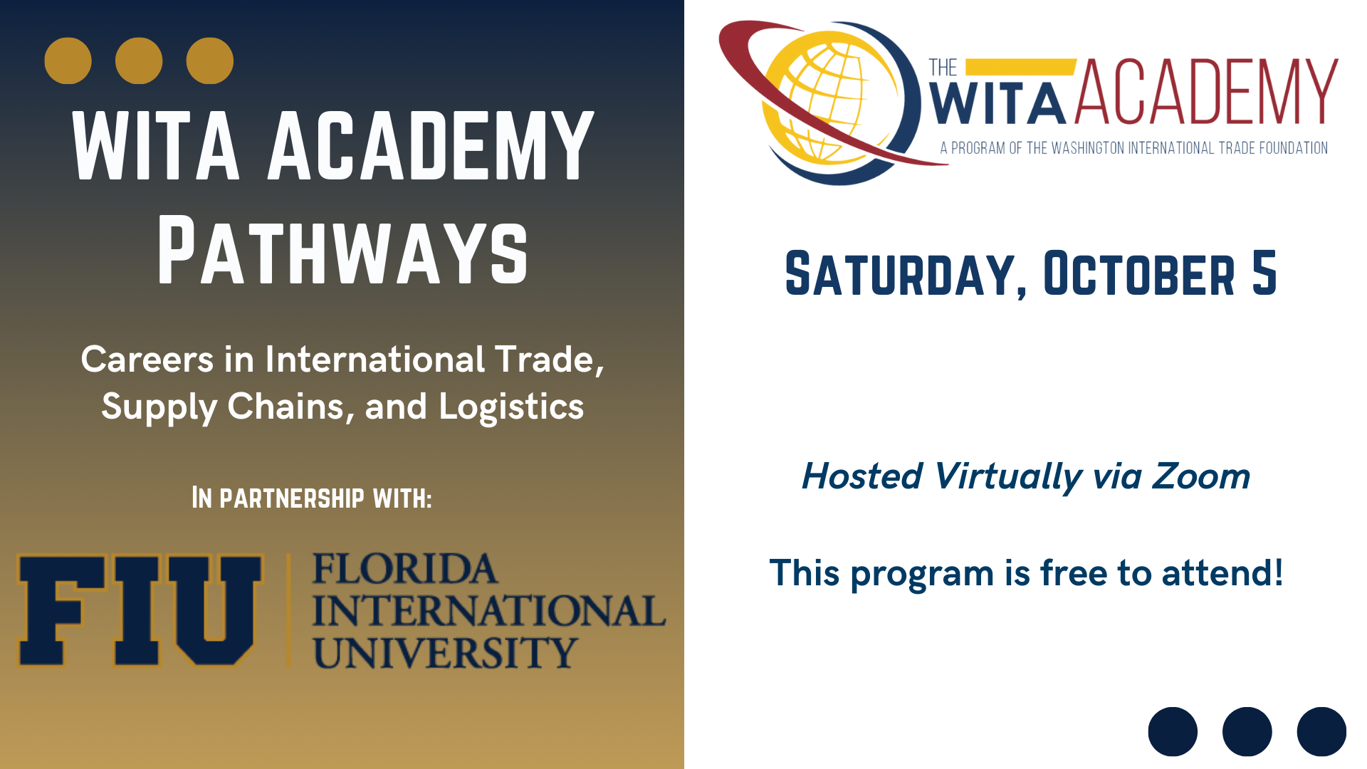 WITA Academy: Pathways To Opportunity – Florida International ...