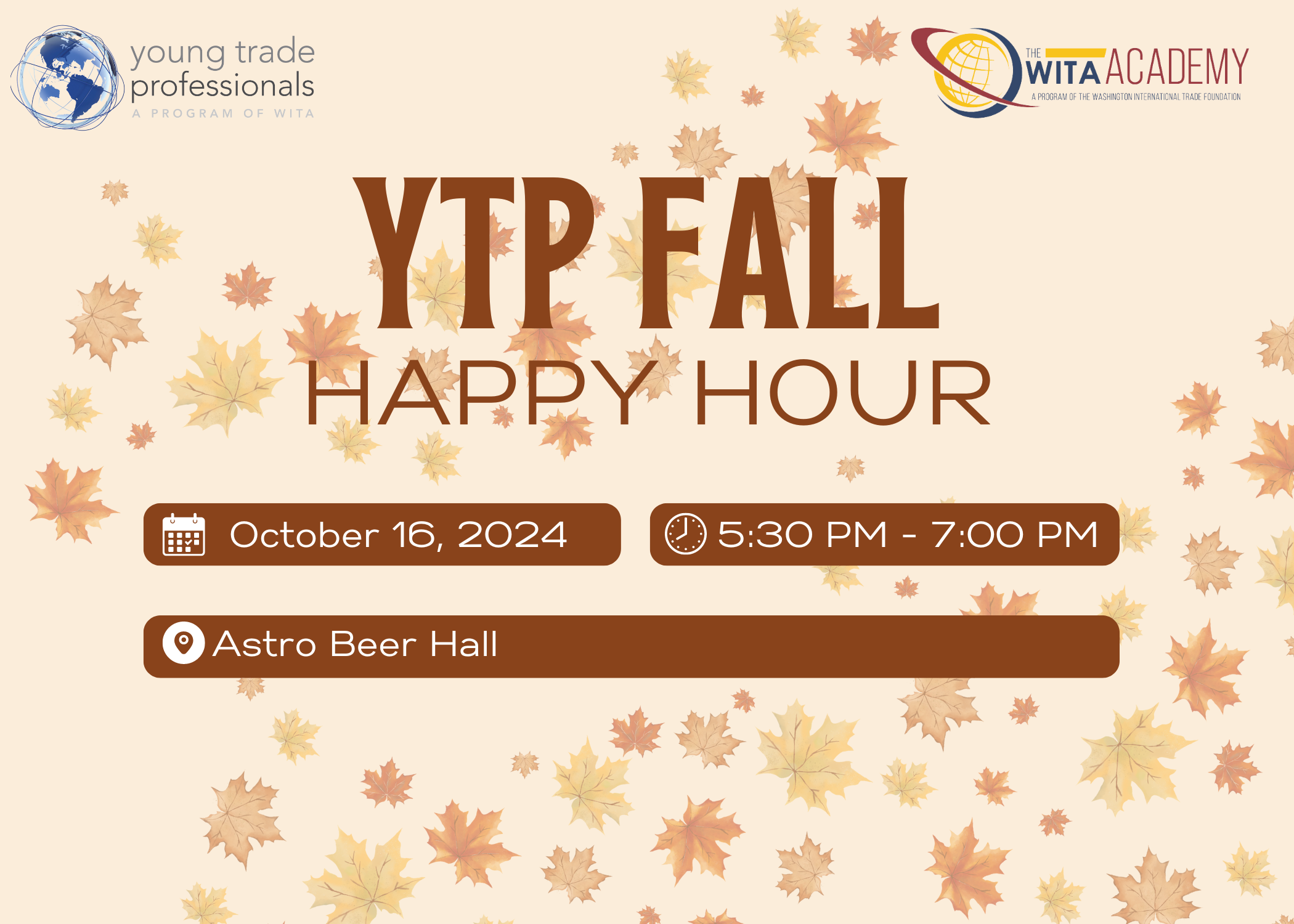 YTP Fall Happy Hour - WITA